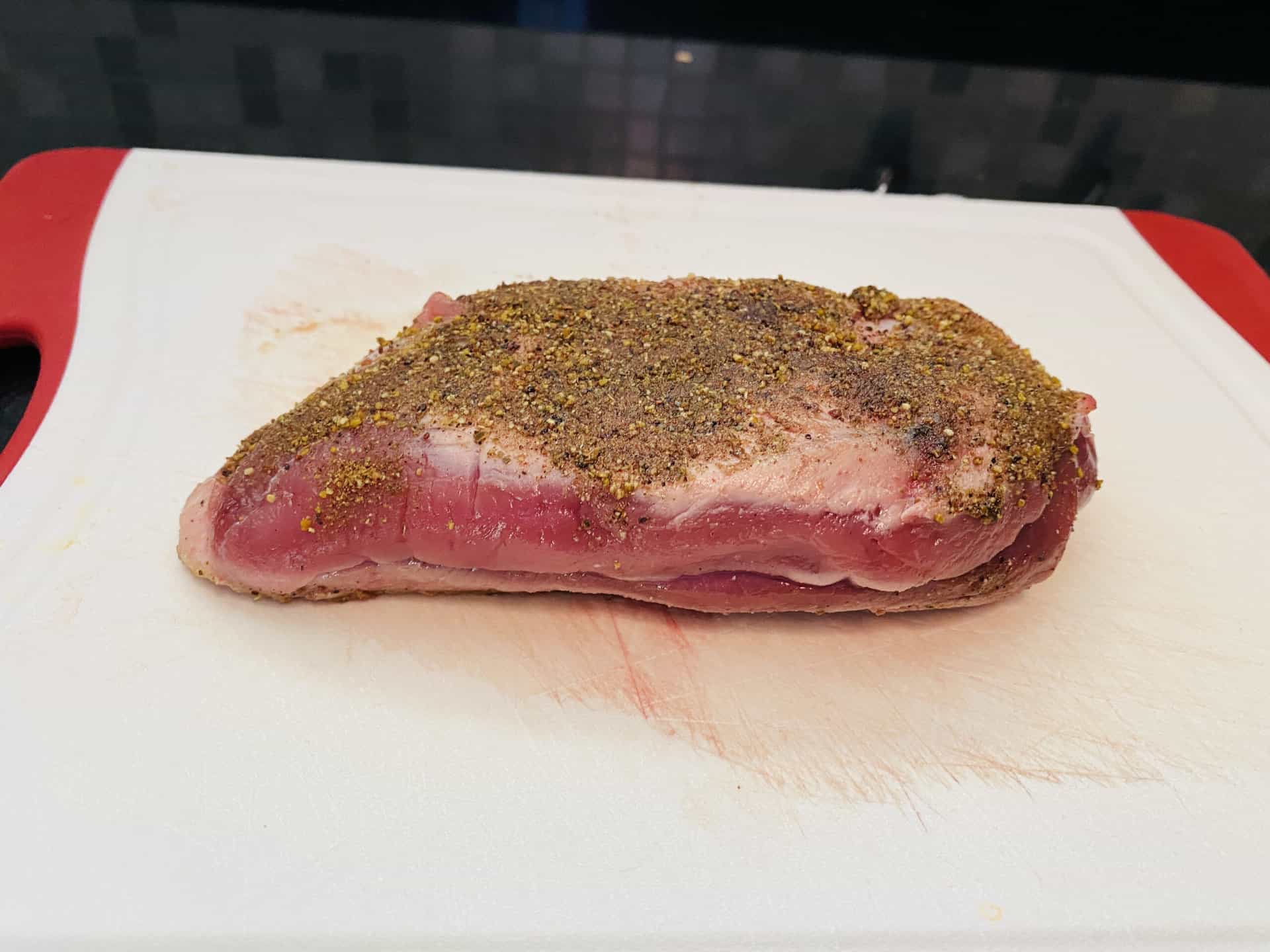 Eend (sous vide gegaard) met rode portsaus - Explorer4Experience